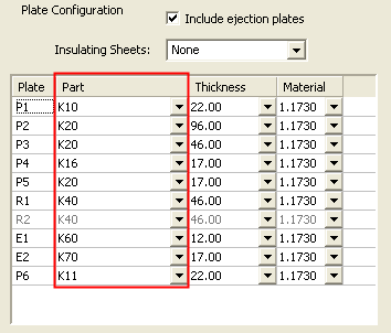 Mold Base: Load New - Plate Type and Size