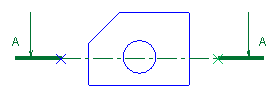 section line break segment popup